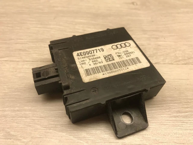 AUDI A8 S8 D3 4E 2005 Alarme Module de Contrôle 4E0907719 UOM1168 EUR ...