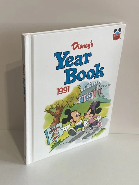 DISNEY’S YEAR BOOK 1991 Hardback Book - Disney’s Wonderful World Of ...