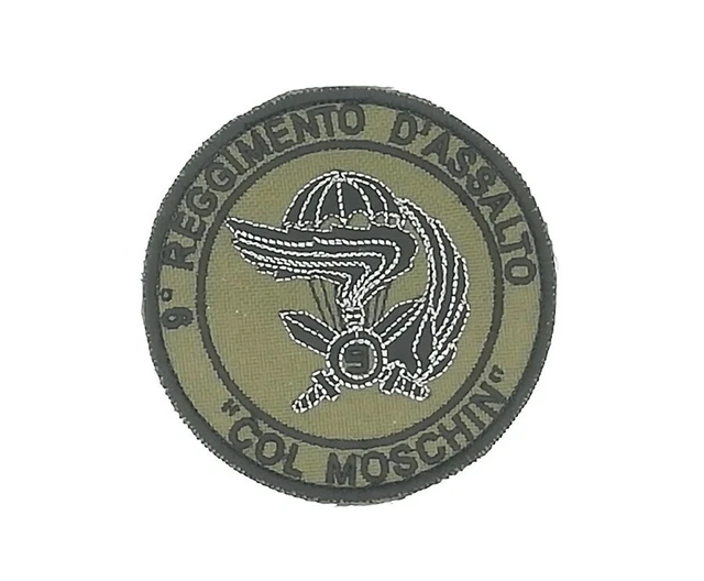 RICAMO PARA' 9° Reggimento Col Moschin EUR 8,00 - PicClick IT