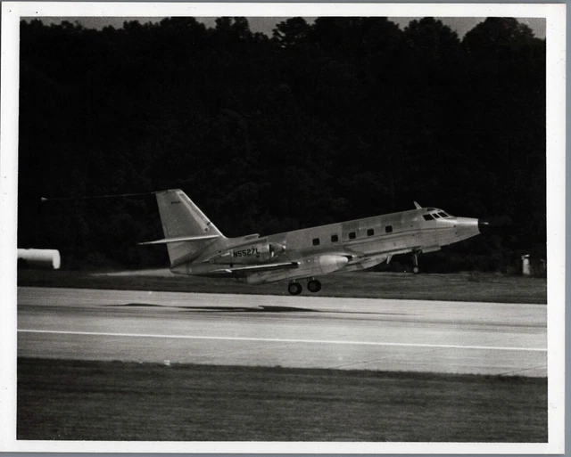 LOCKHEED JETSTAR II Large Vintage Original Manufacturers Photo Private ...