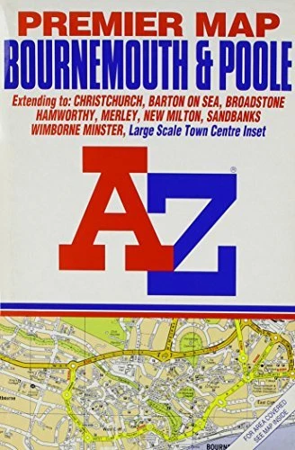PREMIER STREET MAP of Bournemouth (Premier Map), Geographers A-Z Map ...