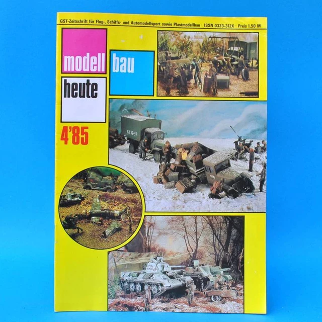 MODELLBAU HEUTE 7 1975 GST DDR Flugmodellbau Schiffsmodellbau | Jäger ...