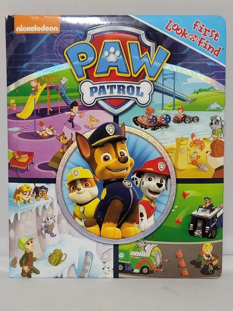 NICKELODEON PAW PATROL - First Look and Find Activity Book - PI Kids £3 ...