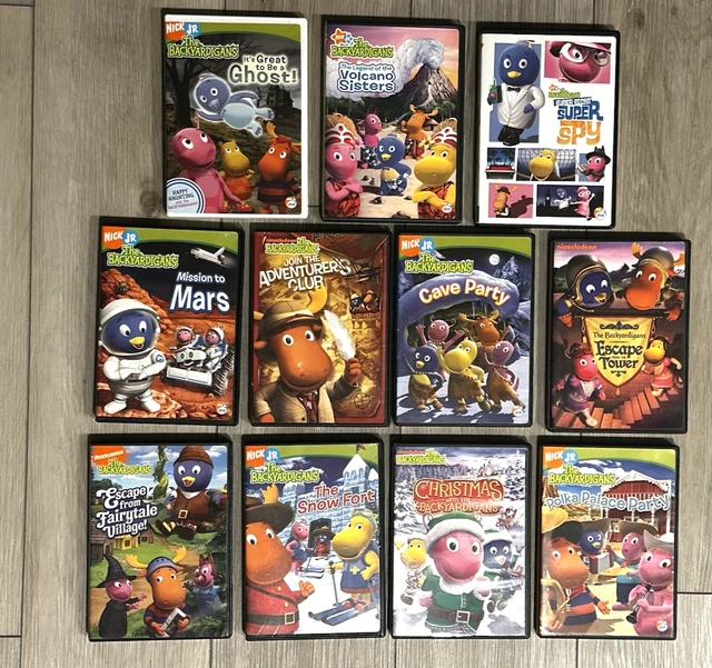 THE BACKYARDIGANS NICKELODEON Nick Jr. Lot of 11 DVDs with episodes ...