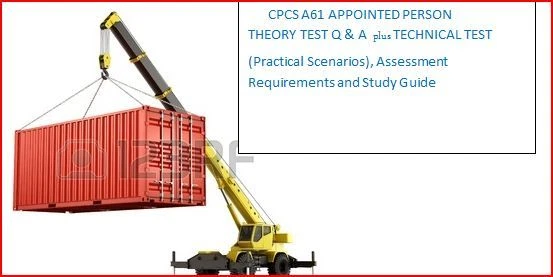 CPCS A61 APPOINTED Person Test Q&A plus One solved Practical Scenario ...
