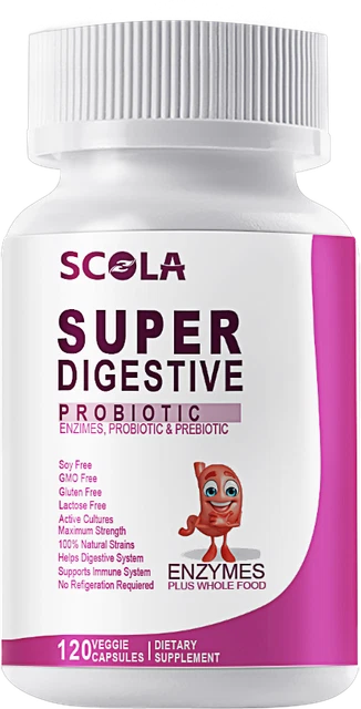 PROBIOTIC LACTOBACILLUS ACIDOPHILUS - 120 Tablets 100 Million Live ...