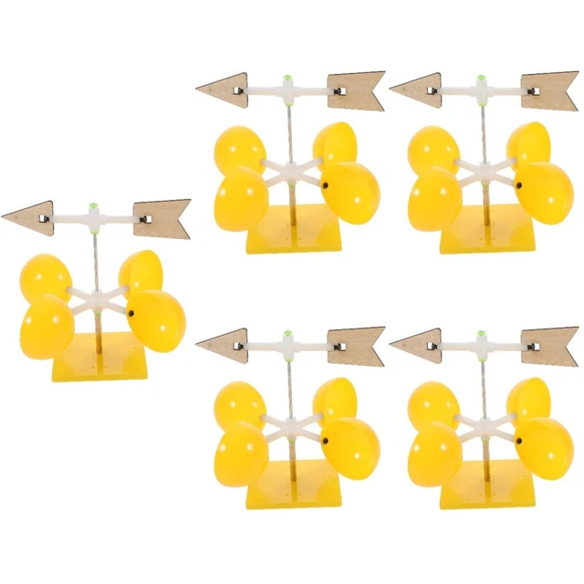 5 PACK KIDS Toy Model Wind Vane Construction Toys for Educational £24. ...
