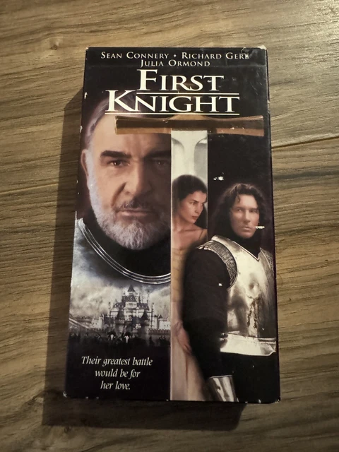FIRST KNIGHT (VHS) Sean Connery, Richard Gere, Julia Ormond £0.94 ...