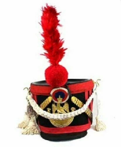 NAPOLEONIC ERA SHAKO Helmet, Napoleon Infantry Shako Sca Larp £161.24 ...