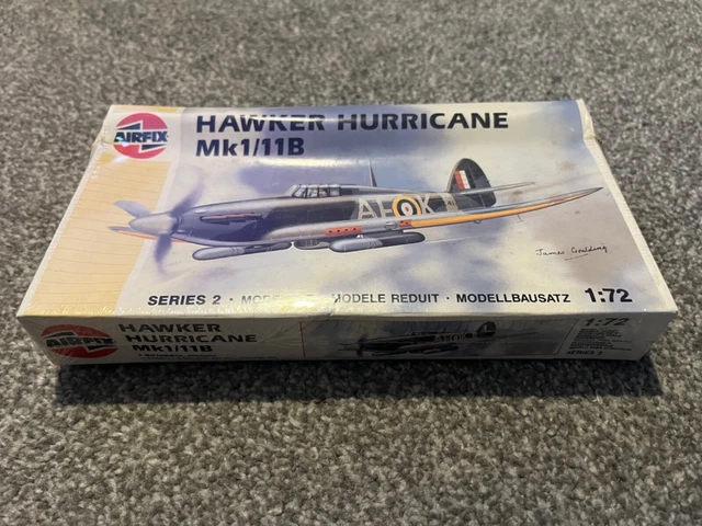 AIRFIX HAWKER HURRICANE Mk1/11b Series 2 1:72 SEALED 02042 £10.00 ...