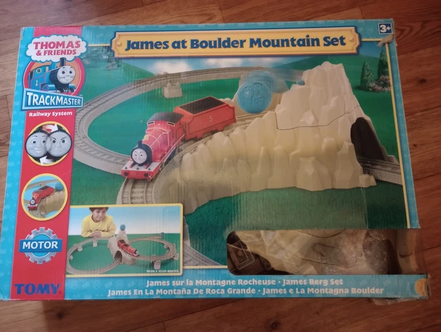 THOMAS & FRIENDS TOMY Trackmaster JAMES AT BOULDER MOUNTAIN PLAYSET ...