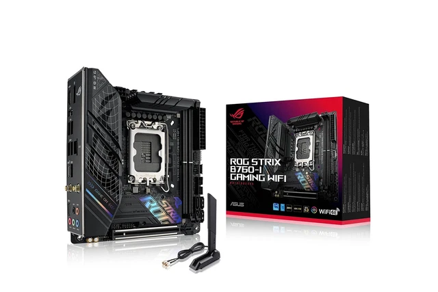 ASUS ROG STRIX B760-I Gaming WiFi, Intel LGA 1700, 2 x DIMM DDR5, 1 x ...