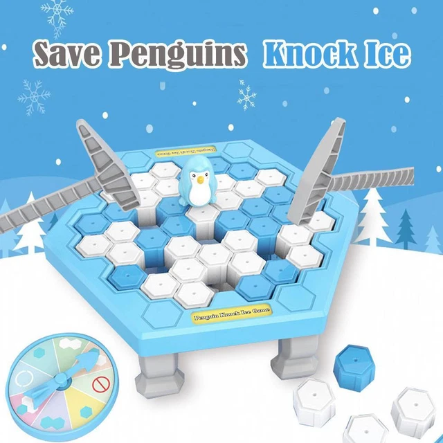 PENGUIN PERIL ICE PICK Challenge Children Family Board Christmas Game ...