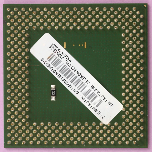 INTEL CELERON 600MHZ Coppermine Socket 370 66Mhz FSB S370 CPU SL46U EUR ...