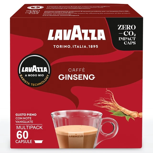 LAVAZZA A MODO Mio Caffè al Ginseng - 60 Capsule originali Lavazza EUR ...