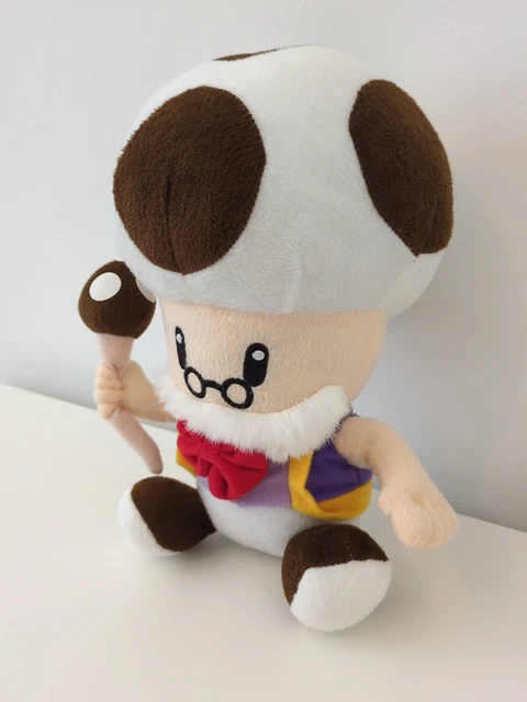 SUPER MARIO NINTENDO 10” Toadsworth Plush Grandpa Toad San-Ei Co Ltd £ ...