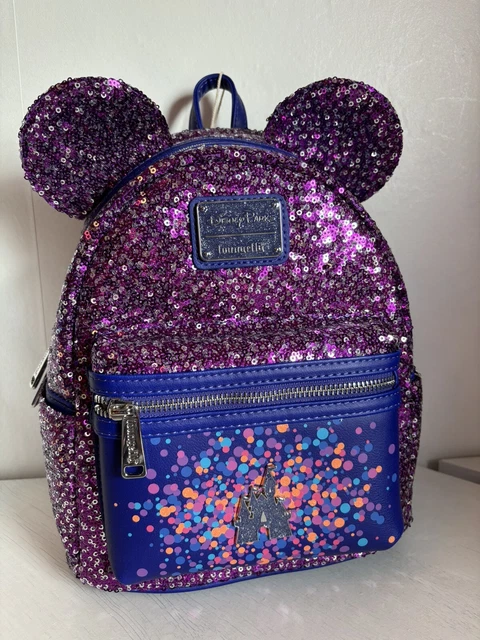 DISNEYLAND PARIS DLP 30th Anniversary Loungefly Backpack Bag EUR 151,57 ...