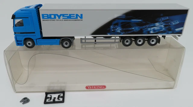 WIKING HO 1/87 Truck Mb Mercedes Actros Trailer Escape Boysen #5380443 ... WIKING HO 1/87 Truck Mb Mercedes Actros Trailer Escape Boysen #5380443 ...