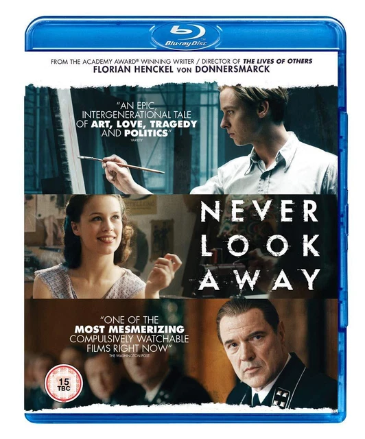 NEVER LOOK AWAY (Blu-ray) Tom Schilling Sebastian Koch Paula Beer EUR ...