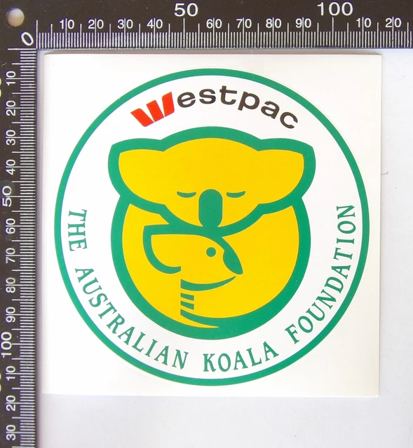 VINTAGE WESTPAC BANK The Australian Koala Foundation Sponsor Souvenir ...