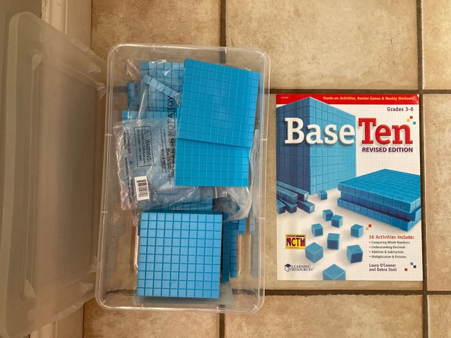 LEARNING RESOURCES BASE Ten Blocks Smart Pack Early Childhood Math ...