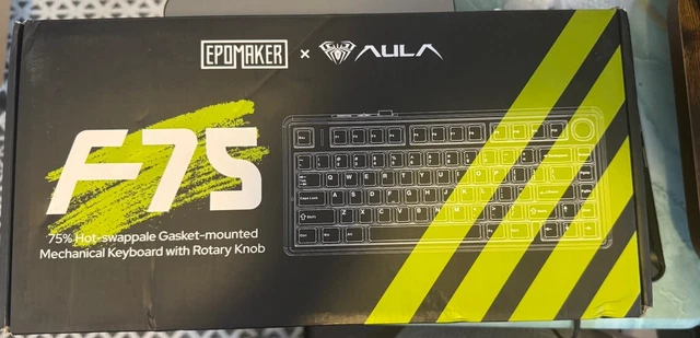 NEW EPOMAKER X AULA F75 Gasket Mechanical Keyboard - Open Box $89.97 ...