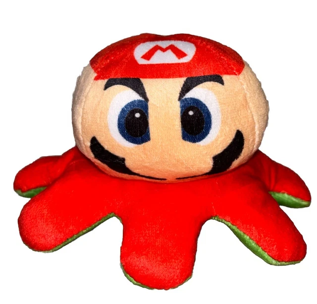 SUPER MARIO BROS Interchangeable Octopus Plushie £4.99 - PicClick UK