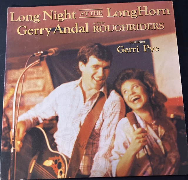 SIGNED LONG NIGHT at the Longhorn Gerry Andal Roughriders Gerri Pye VG ...