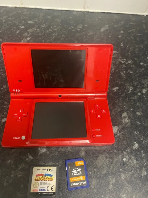 NINTENDO DSI RED Handheld Console With SD Card + Game £32.03 - PicClick UK