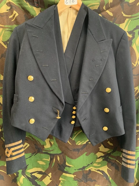 ORIGINAL WW2 BRITISH Merchant Navy Officers Mess Dress Jacket ...
