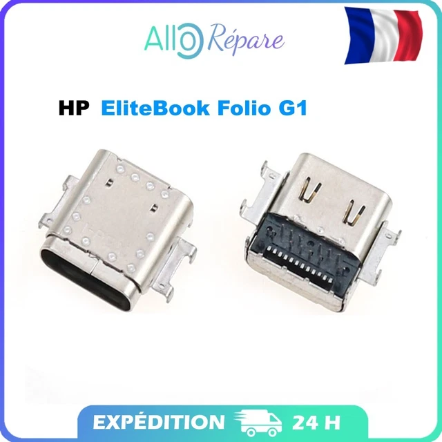 CONNECTEUR DE CHARGE USB-C Type C Port dock HP EliteBook Folio G1 EUR ...