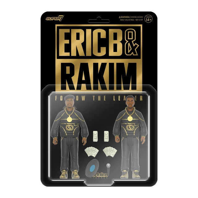 SUPER7 ERIC B. & Rakim Reaction Figures Wave 02 - Eric B. & Ra ...