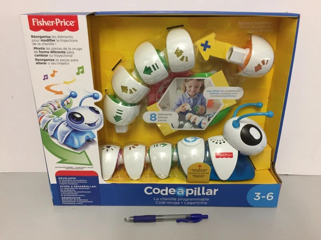 FISHER PRICE THINK And Learn Code-A-Pillar Caterpillar Oruga - Nuevo Y ...