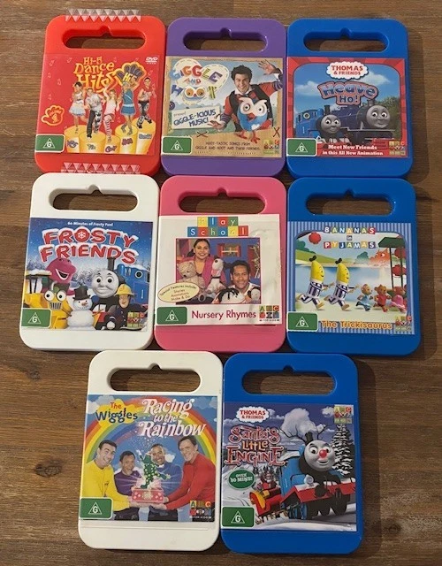 ABC KIDS 8 DVD Bundle Reg 4 PAL -Wiggles Original Cast, Thomas, Hi-5 ...