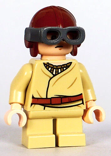 LEGO STAR WARS - Young Anakin Skywalker Minifigure, Aviator Cap 75223 ...