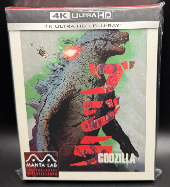 GODZILLA - MANTA Lab Exclusive Fullslip 4K Uhd Bluray Steelbook *New ...