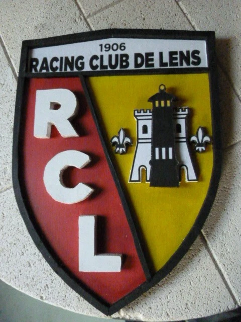 LOGO DU RACING club de LENS Bois relief 3D EUR 40,00 - PicClick FR