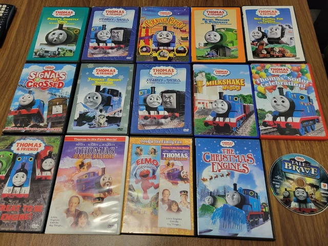 THOMAS & FRIENDS DVD Lot of (15) Movies Shows Christmas Elmo Magic ...