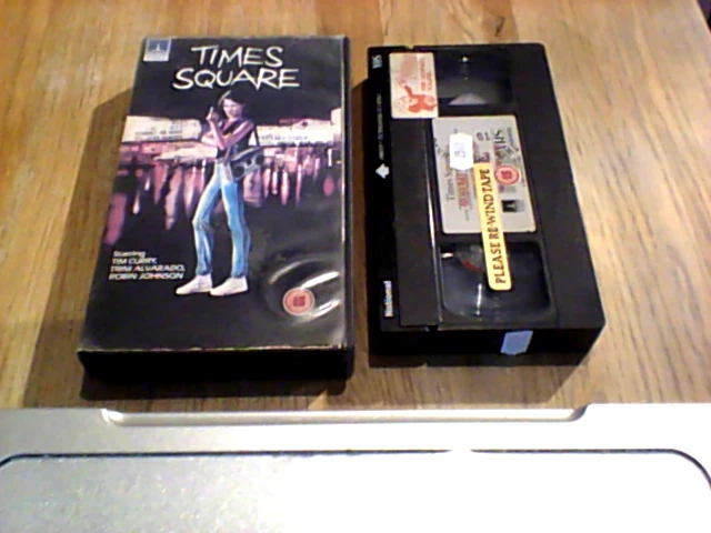 TIMES SQUARE THORN EMI PRE CERT VHS VIDEO 1982 Tim Curry XTC Talking ...