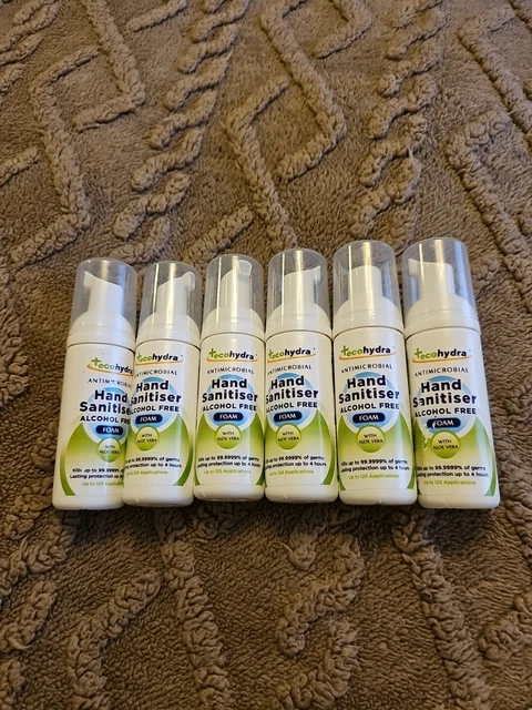 ECOHYDRA 50ML FOAMING Hand Sanitiser x6 £2.99 - PicClick UK