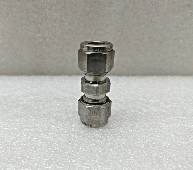 TUBE UNION DE Raccord De Tube Swagelok Ss316 8Rg Od 6 Mm - Lot De 5 ...