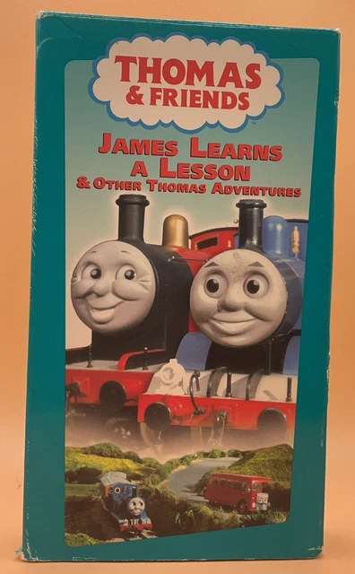 THOMAS THE TANK Engine - James Learns a Lesson VHS 1992 Ringo Starr £12 ...