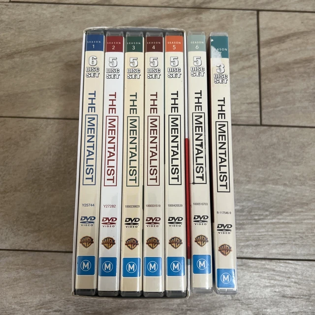THE MENTALIST COMPLETE Series Season 1-7 DVD 1 2 3 4 5 6 7 Simon Baker ...