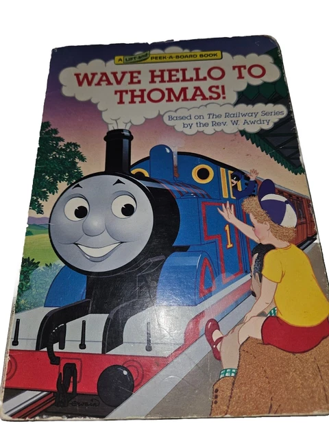LIFT-AND-PEEK-A-BRD BOOKS SER.: Wave Hello to Thomas! by Wilbert V ...