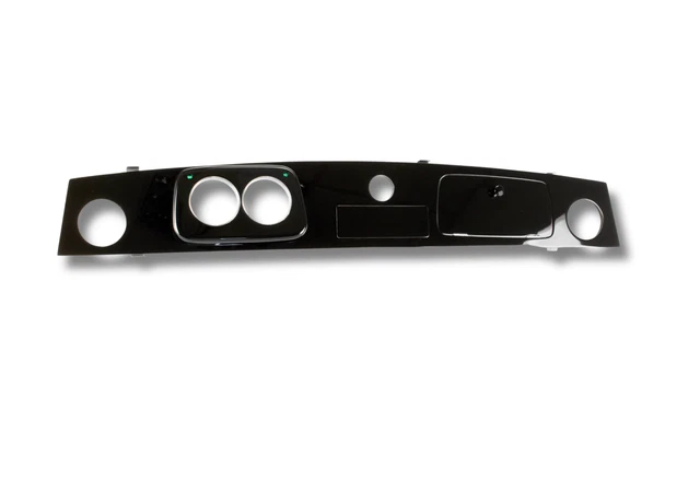 DASHBOARD FOR AUSTIN Rover Mini , Piano Black Classic Dash , LHD 2+1 ...