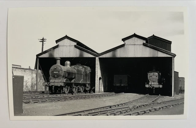 LMS RAILWAY LOCOMOTIVE Photograph - 3822 Stratford Upon Avon Shed 1936 ...