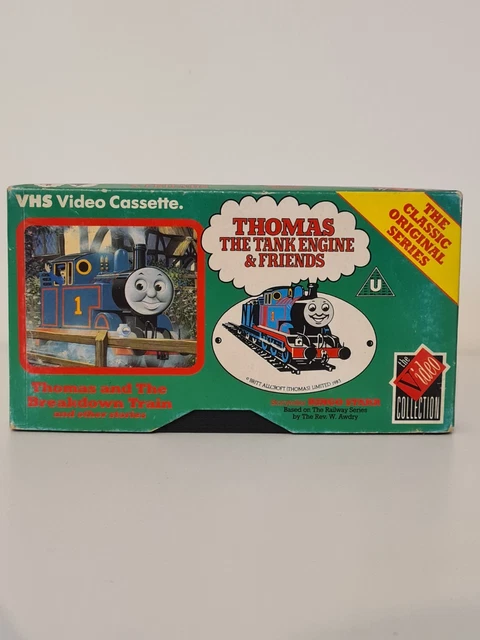 RARE THOMAS THE Tank Engine & Friends VHS Thomas & The Breakdown Train ...
