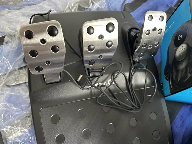LOGITECH G G29 Driving Force Racing Wheel Floor Pedals & Shift (Great ...