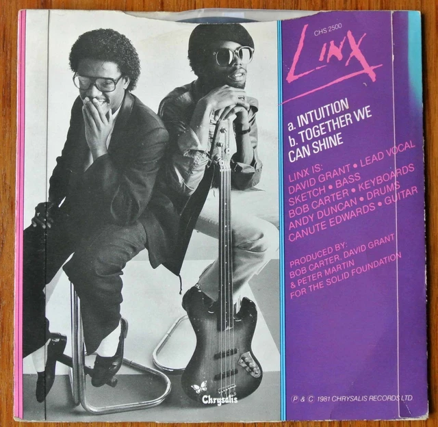 LINX - INTUITION [Très bon + état] (Chrysalis Records, CHS 2500 ...