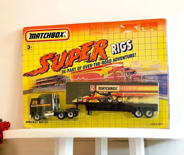 MATCHBOX SUPER RIGS - Kenworth Aerodyne 'Matchbox Racing' Transporter ...
